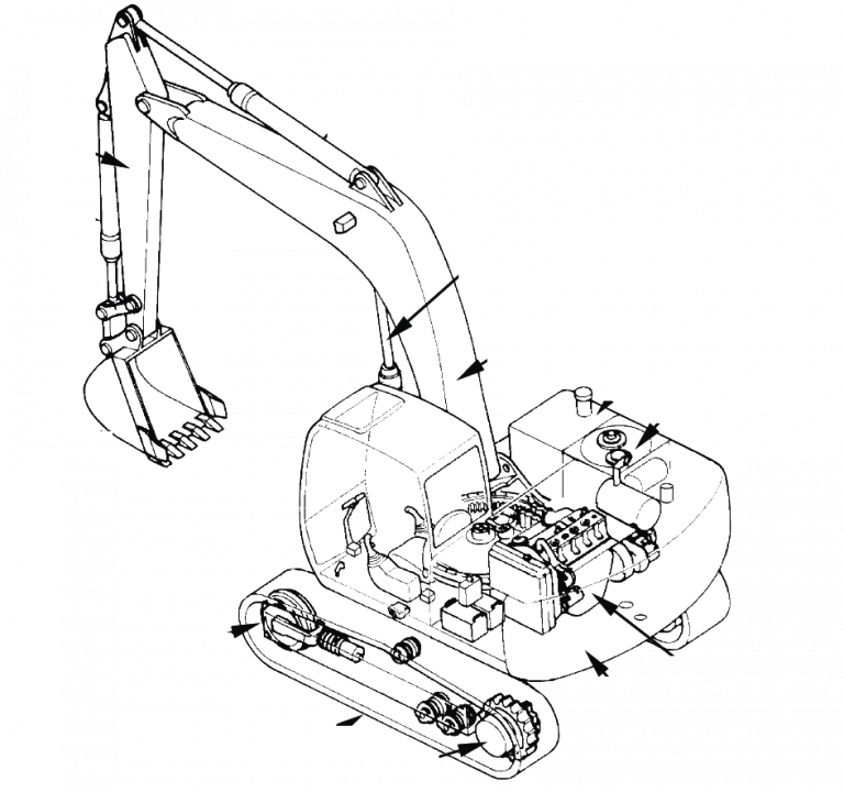 Hitachi Excavator EX80-5 Factory Service & Shop Manual • PageLarge